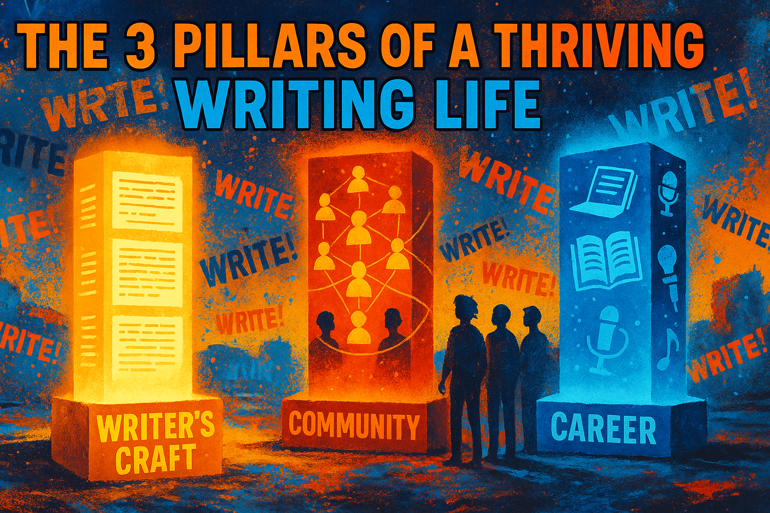 The 3 Pillars of a Thriving Writing Life — Kevin T. Johns, Writing Coach