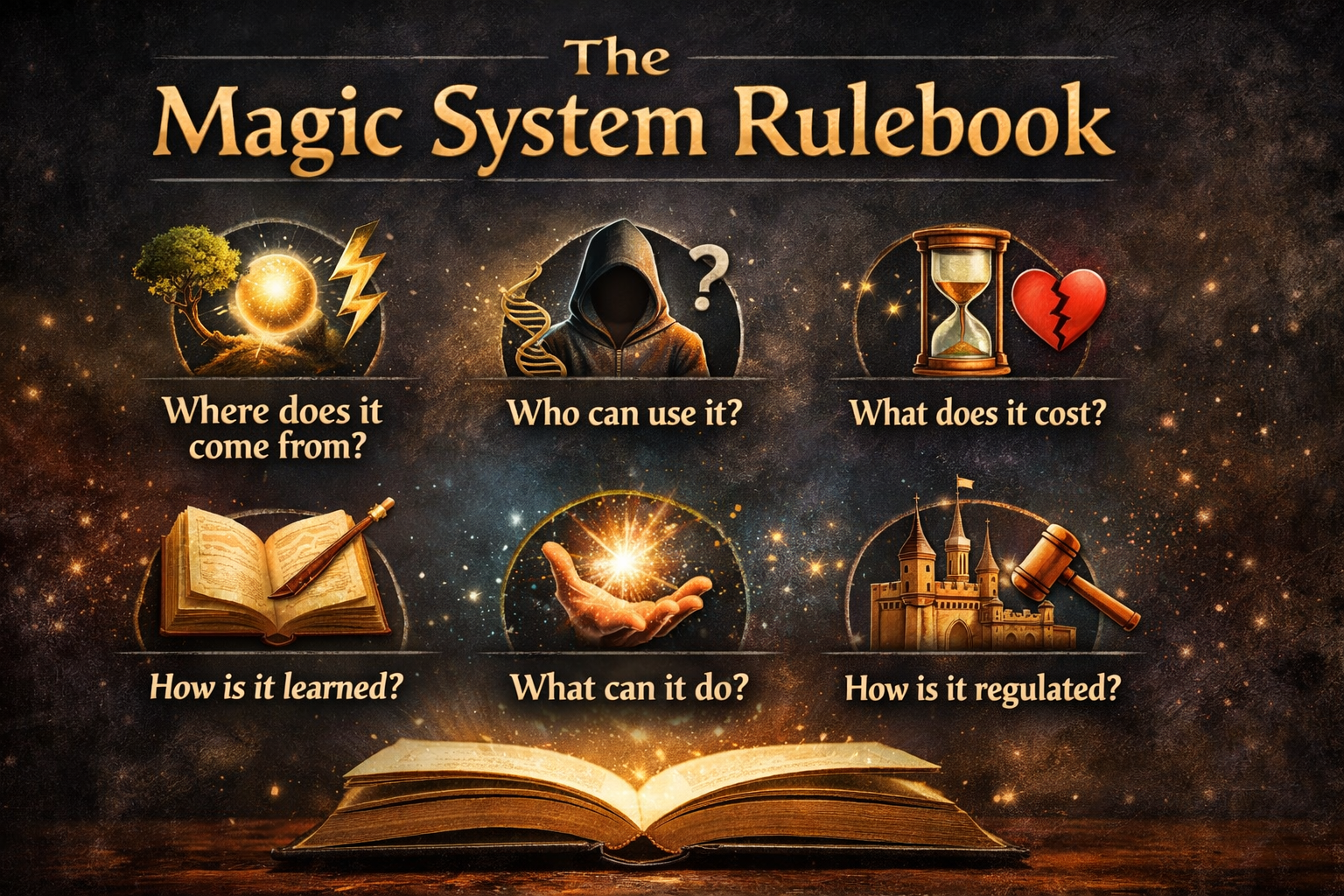 The Magic System Rulebook: A Tool for Consistent Worldbuilding — Kevin ...